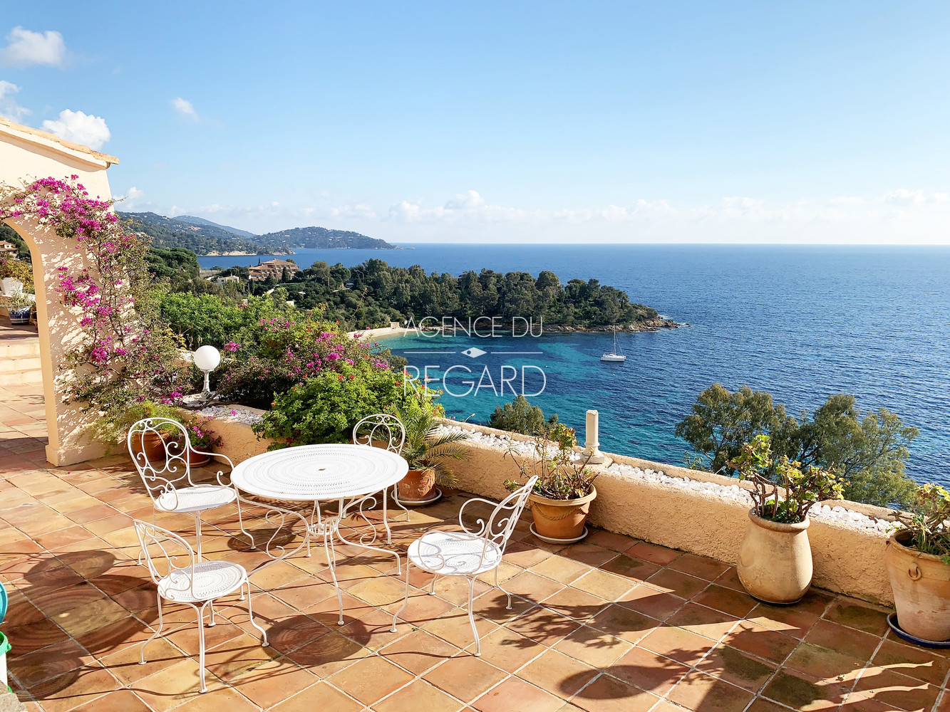 Propriété vue mer a vendre au Lavandou, Bord de mer